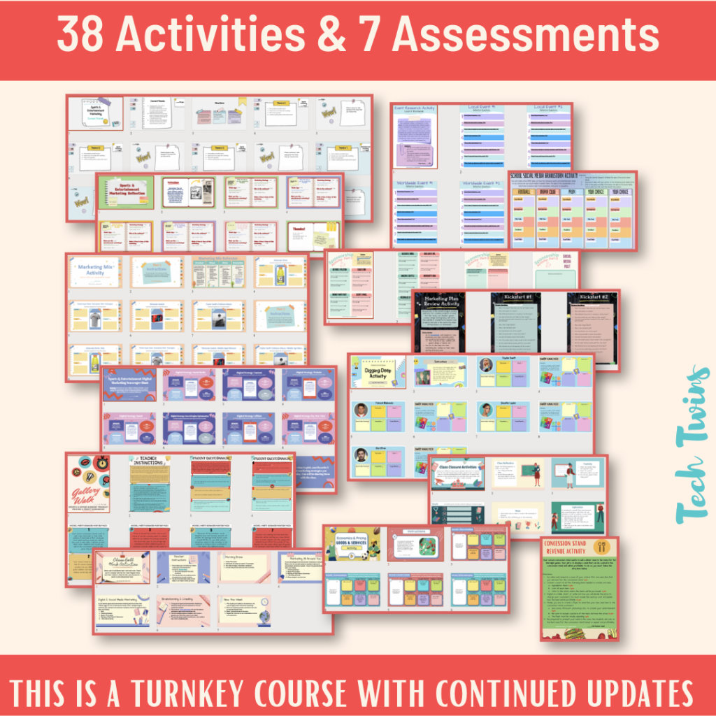 Sports & Entertainment Marketing Course & Bundle- 1 Semester (TURNKEY ...
