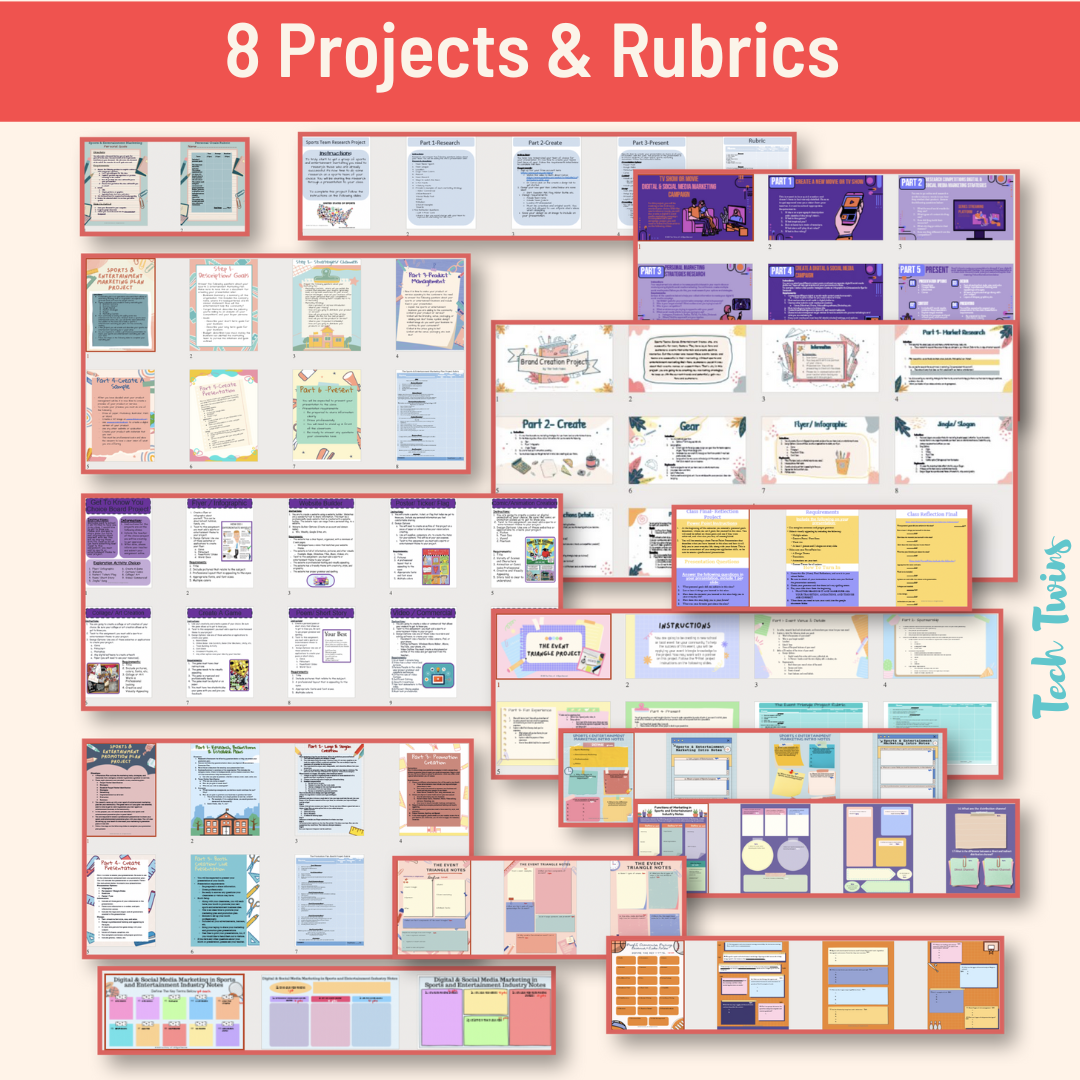 Sports & Entertainment Marketing Course & Bundle- 1 Semester (TURNKEY ...