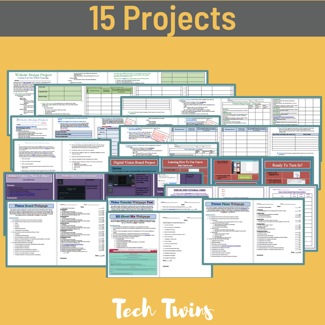Web Design Course & Bundle- Full Year (TURNKEY) | Made By Teachers