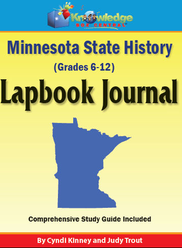 Minnesota State History Lapbook Journal / Interactive Notebook | Made ...