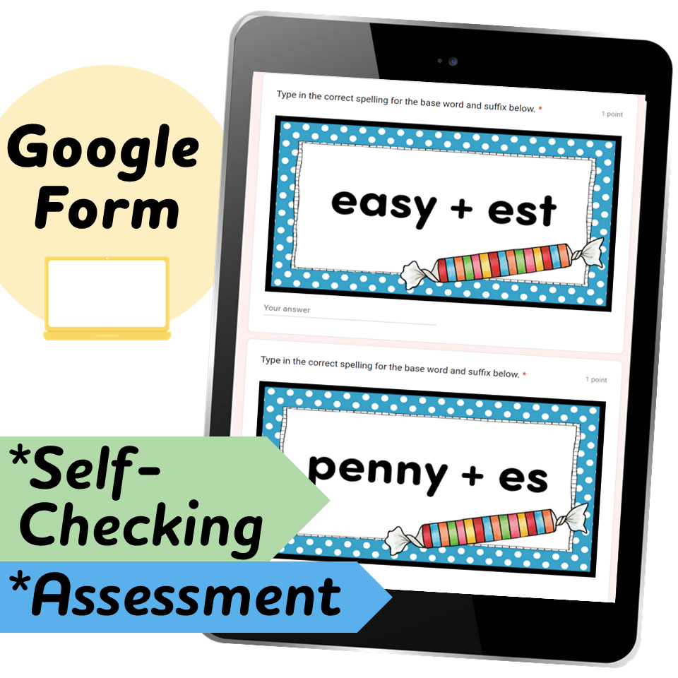 The y to i Rule - Worksheets, Games, Center, and Digital Activities ...