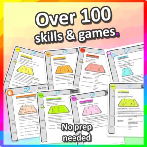Kindergarten to Grade 2 PE Games - Complete Sport Skill and Games Pack ...