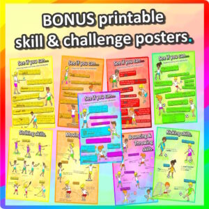 Kindergarten to Grade 2 PE Games - Complete Sport Skill and Games Pack ...