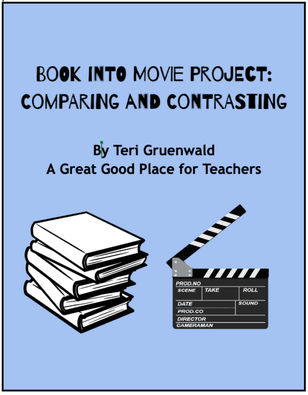 Book into Movie Project: Comparing and Contrasting | Made By Teachers