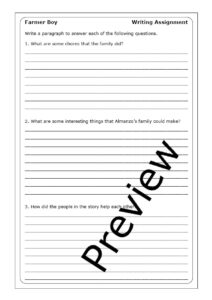 Laura Ingalls Wilder "Farmer Boy" worksheets | Made By Teachers