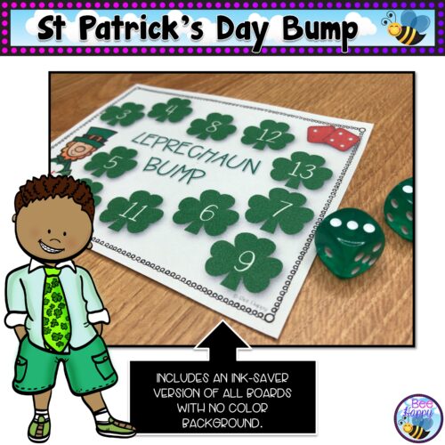St Patrick's Day Maths | Bump Games | Made By Teachers