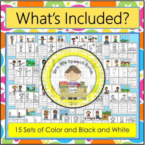Pronoun Speech Therapy For Elementary Students | Spring Set | Made By ...