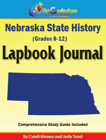 Nebraska State History Lapbook Journal / Interactive Notebook | Made By ...