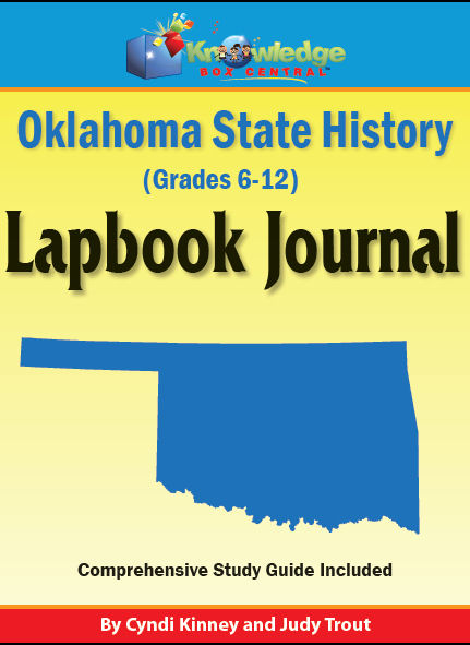 Oklahoma State History Lapbook Journal / Interactive Notebook | Made By ...