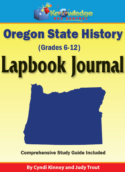 Oregon State History Lapbook Journal / Interactive Notebook | Made By ...