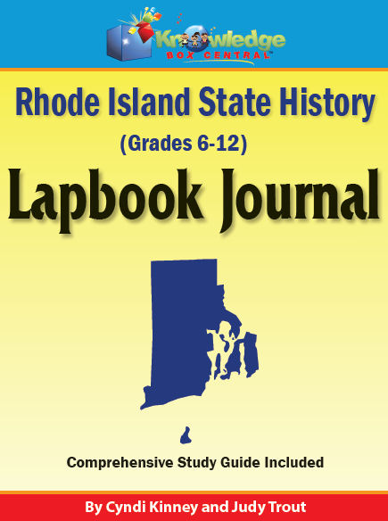 Rhode Island State History Lapbook Journal / Interactive Notebook ...