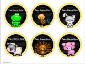 Field Trip to the Farm Editable Student Name Tags | Made By Teachers