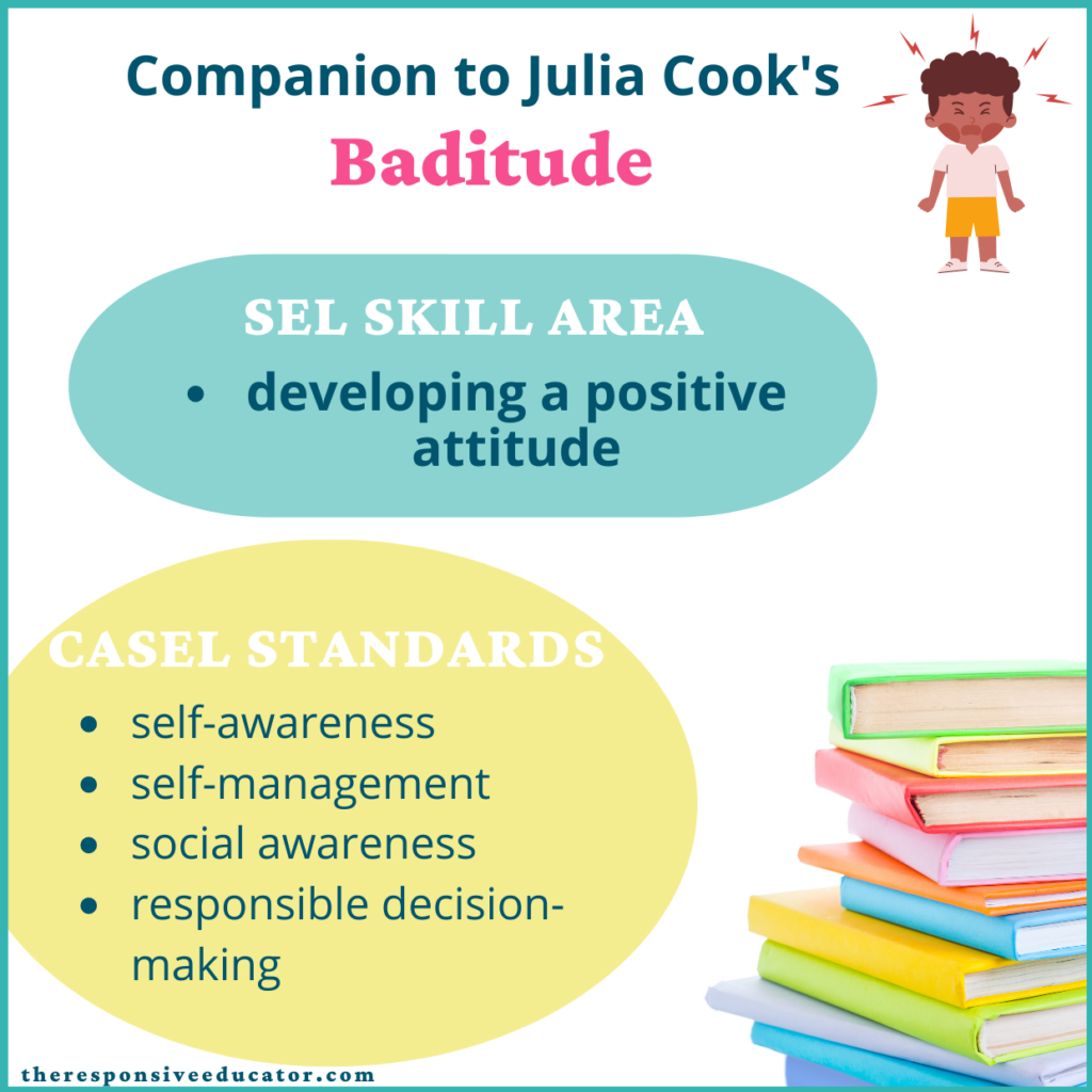 Baditude! (by Julia Cook) Social-Emotional Learning Activities | Made ...