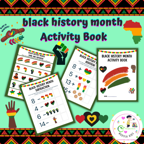 black history month Activity Book | Same and different | Made By Teachers