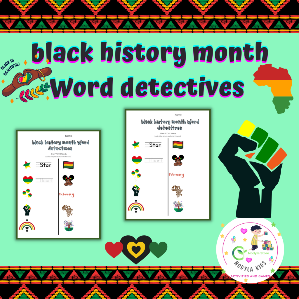 black history month Word detectives | Made By Teachers