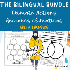 The Bilingual Bundle English & Spanish | Climate Action | Greta ...