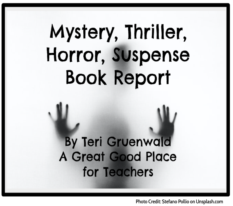 Mystery, Thriller, Horror, Suspense Book Report | Made By Teachers