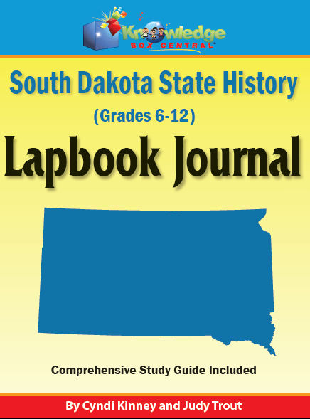 South Dakota State History Lapbook Journal / Interactive Notebook ...