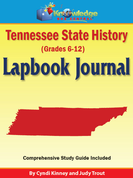 Tennessee State History Lapbook Journal / Interactive Notebook | Made ...