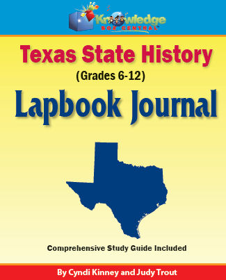 Texas State History Lapbook Journal / Interactive Notebook | Made By ...
