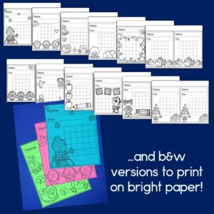 Incentive Charts All Year Long | February March Winter Valentines and ...