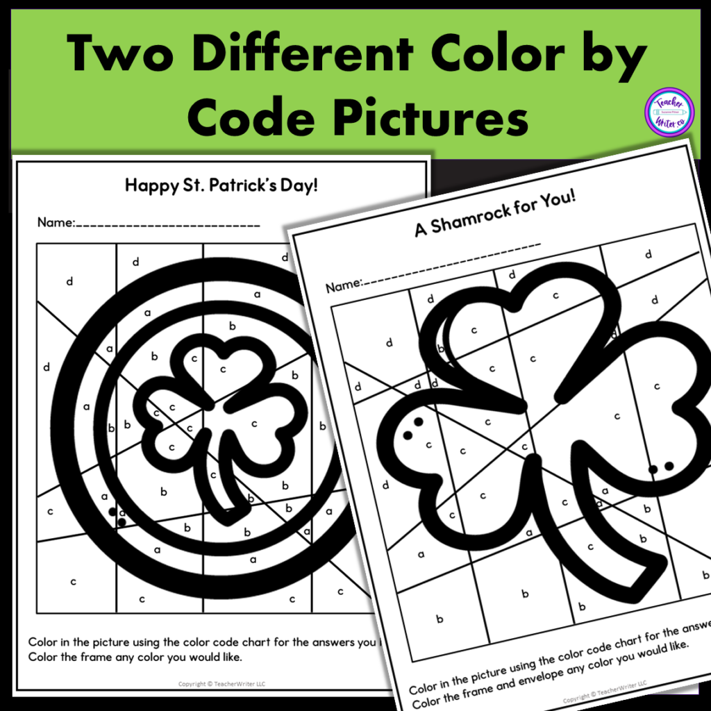 St. Patrick's Day Reading Comprehension - Color by Code | Made By Teachers