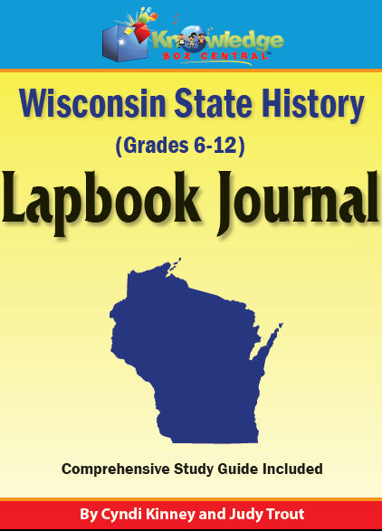 Wisconsin State History Lapbook Journal / Interactive Notebook | Made ...