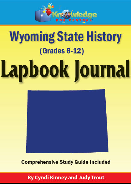Wyoming State History Lapbook Journal / Interactive Notebook | Made By ...