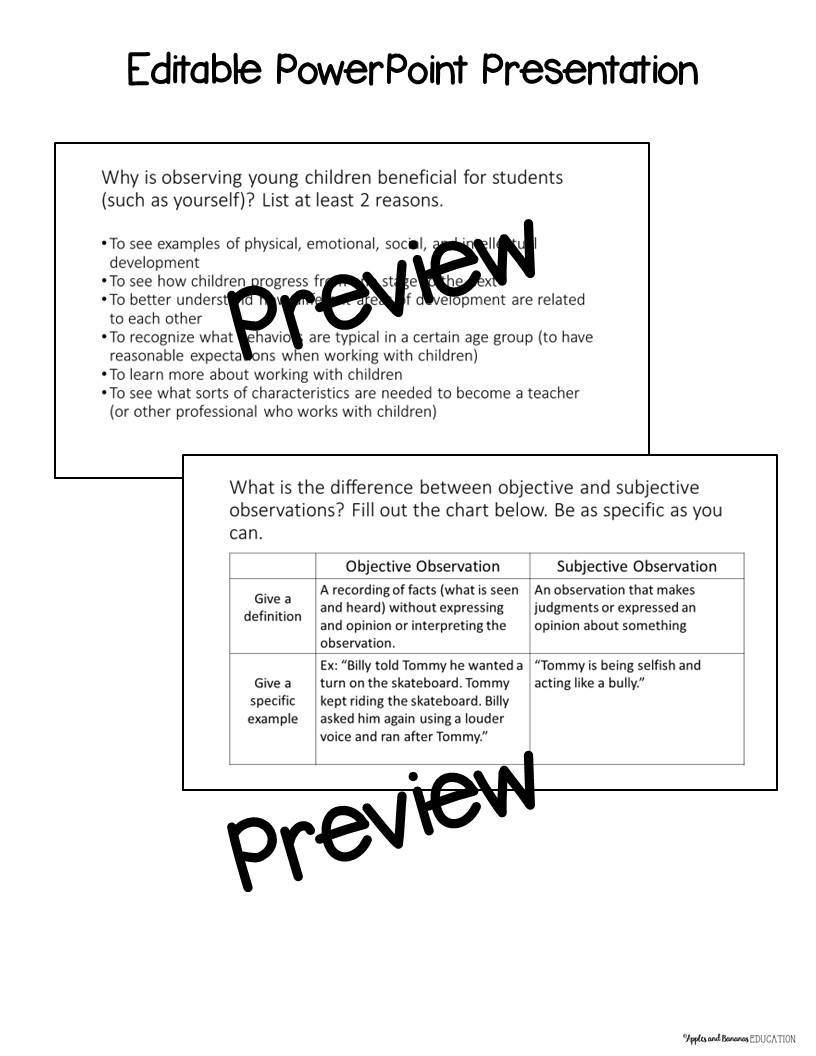 Child Development Basics - Interactive Note-Taking Activities | Made By ...