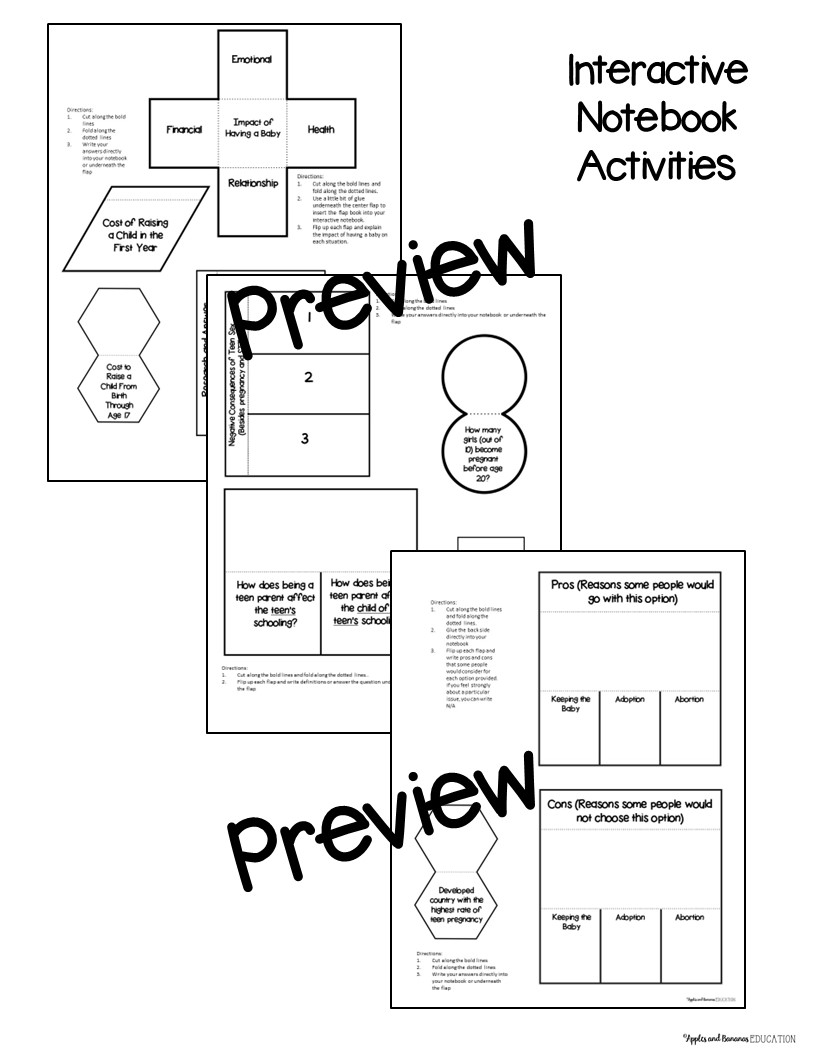 Parenthood - Interactive Note-Taking Activities | Made By Teachers