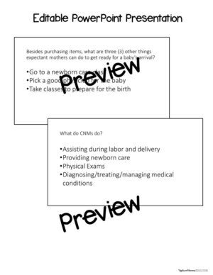 Childbirth - Interactive Note-Taking Activities | Made By Teachers