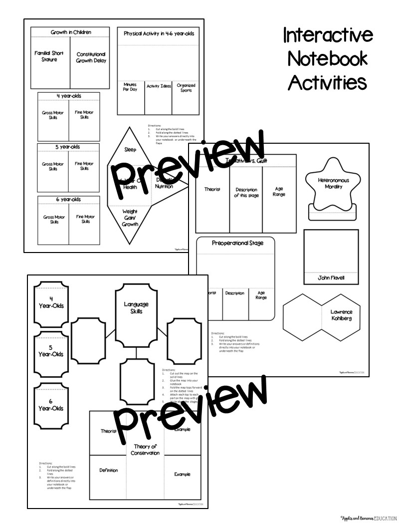 Ages 4-6 Interactive Note-Taking Activities | Made By Teachers
