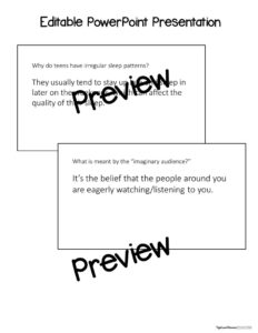 Adolescents - Interactive Note-taking Activities | Made By Teachers