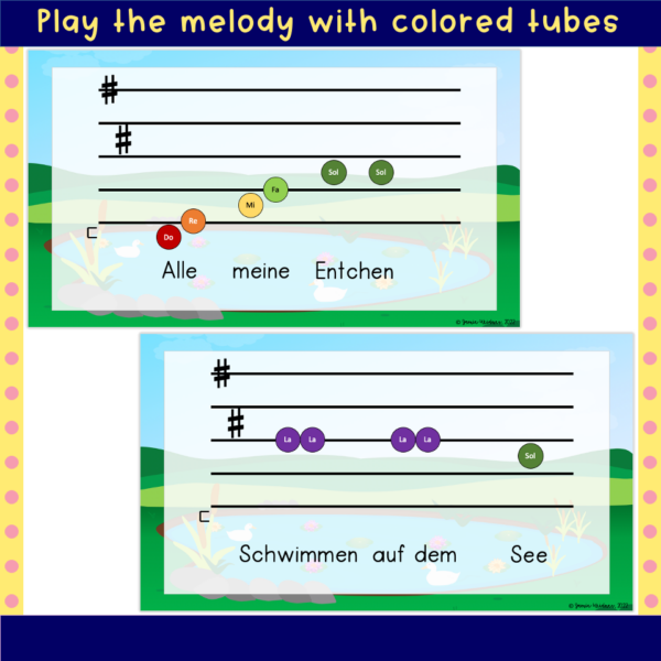 Alle Meine Entchen - A German Song for Half Notes | Made By Teachers