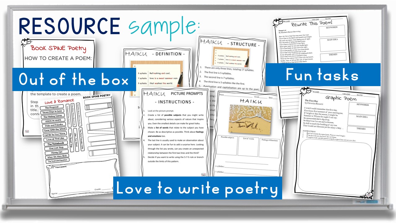 Love Poetry Writing Activities - Valentine's Day Poem Templates | Made ...