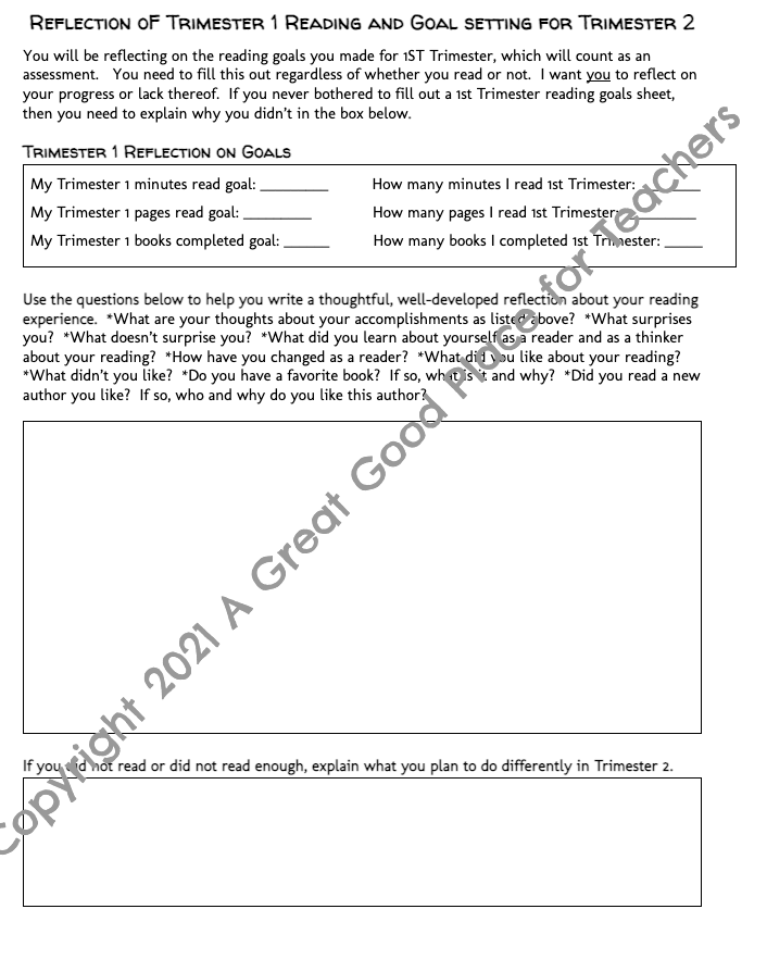 Creating Independent Readers in Your Middle School Classroom | Made By ...