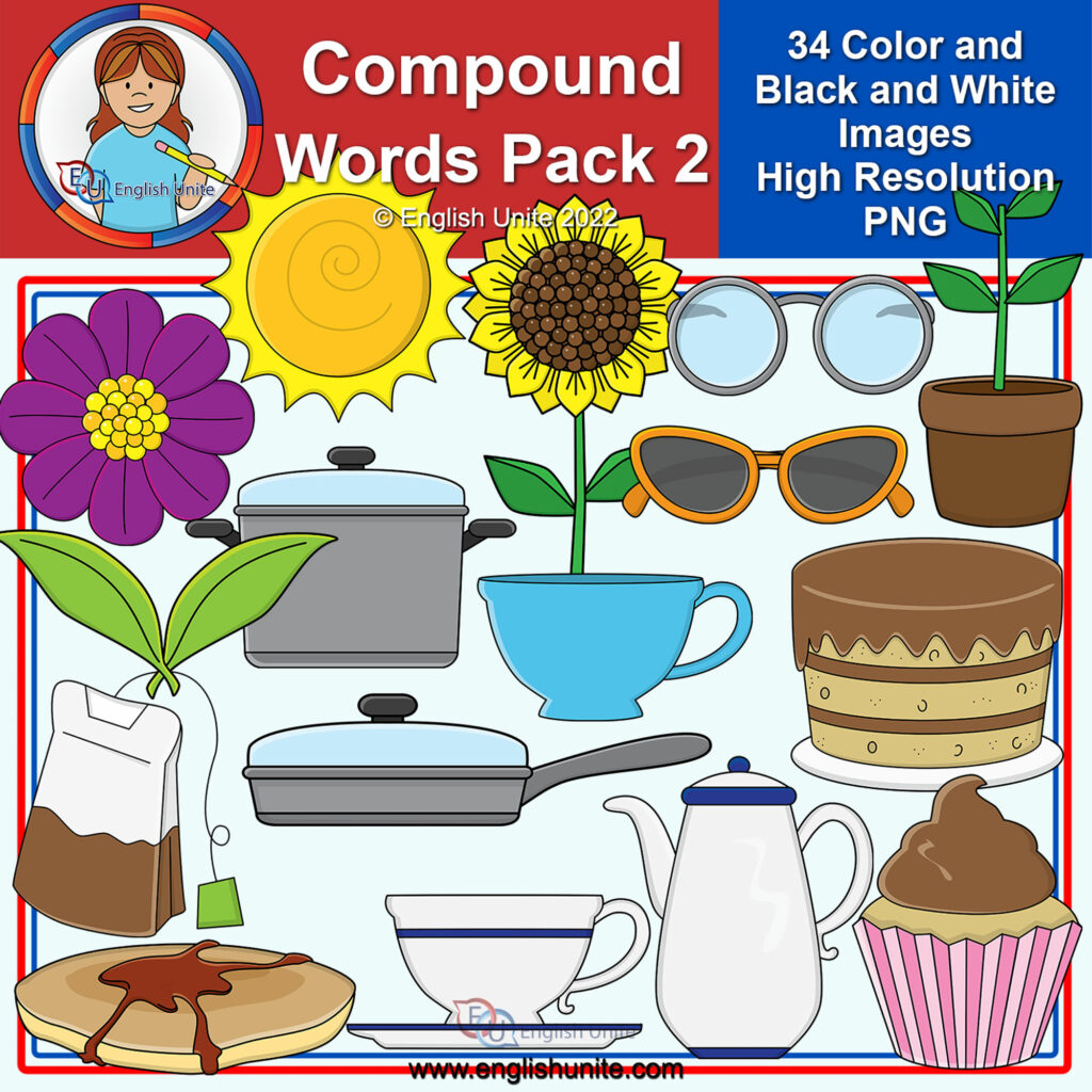 Clip Art - Compound Words Bundle | Made By Teachers