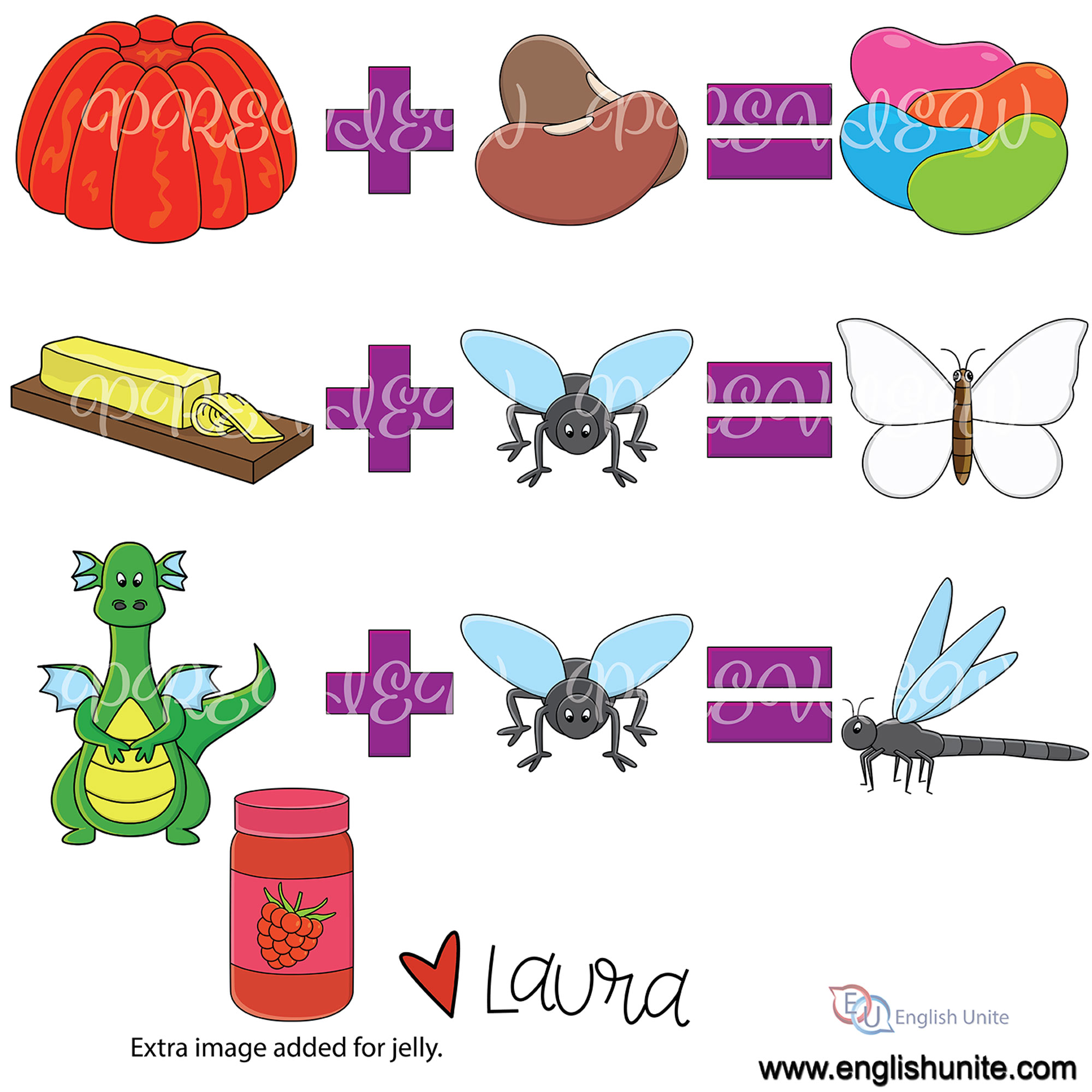 Clip Art - Compound Words Pack 3 | Made By Teachers