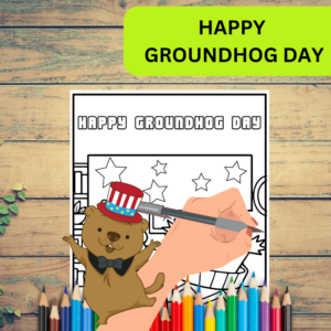 Groundhog Day Coloring Pages | Made By Teachers
