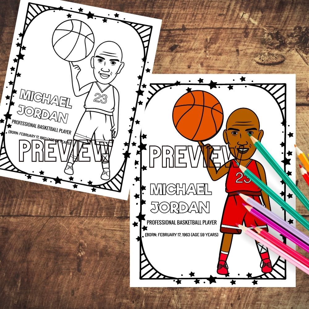 Black History Month Influential Black Male Leaders Coloring Pages ...