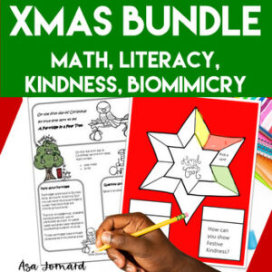 Christmas Bundle | PBL Literacy Kindness Biomimicry Design Inspired by ...