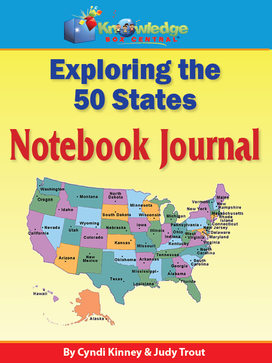 Exploring the 50 States Notebook Journal | Made By Teachers