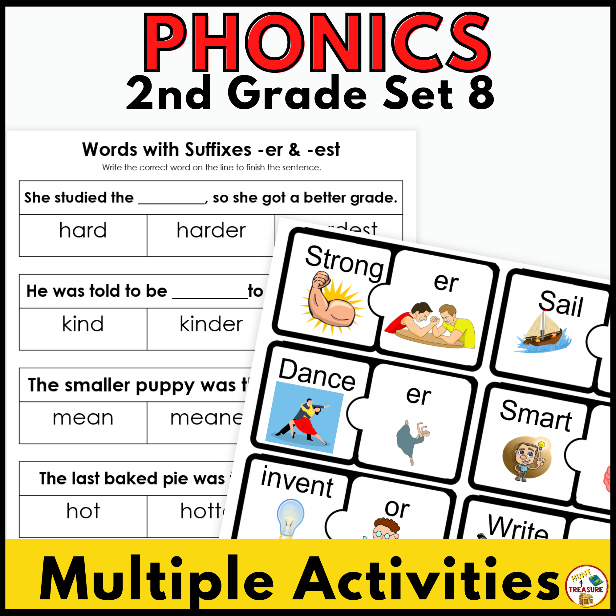 Benchmark Advance Phonics Anchor Charts and Activities | 2nd Grade Unit ...