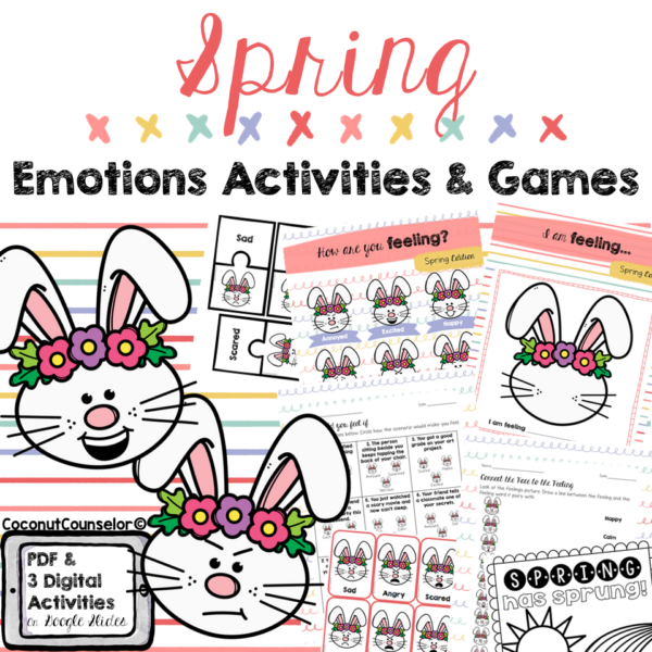 Spring Time Emotions Activities, Games, Worksheets | Made By Teachers