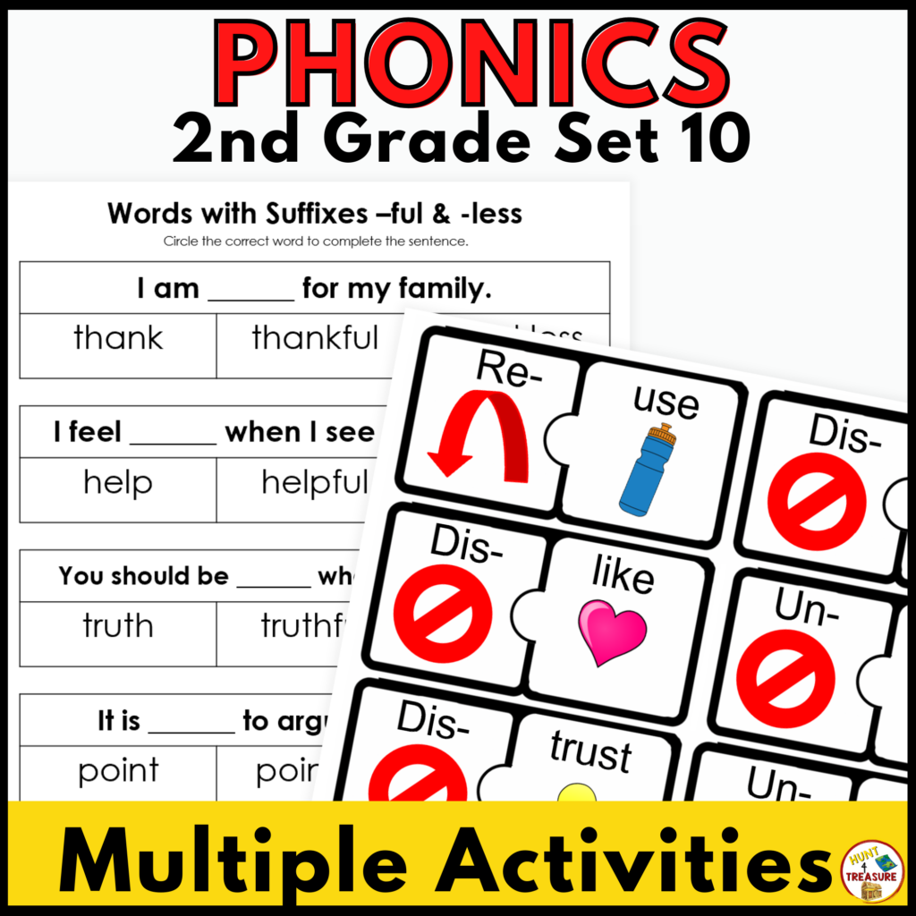 Benchmark Advance Phonics Anchor Charts and Activities | 2nd Grade Unit ...