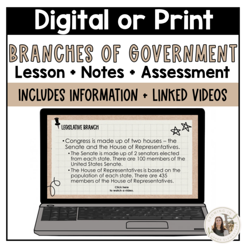 3 Branches of Government Lesson | Made By Teachers
