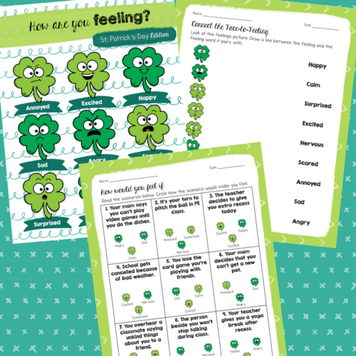 St. Patrick's Day Emotions Activities, Games, Worksheets | Made By Teachers