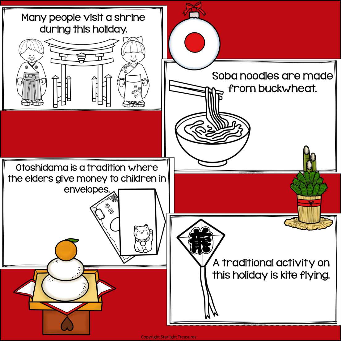 Japanese New Year Mini Book for Early Readers | Made By Teachers