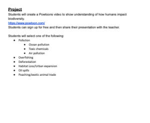Complete Online Distance Learning Biodiversity 7.LS2.4, MS-LS2-4 | Made ...