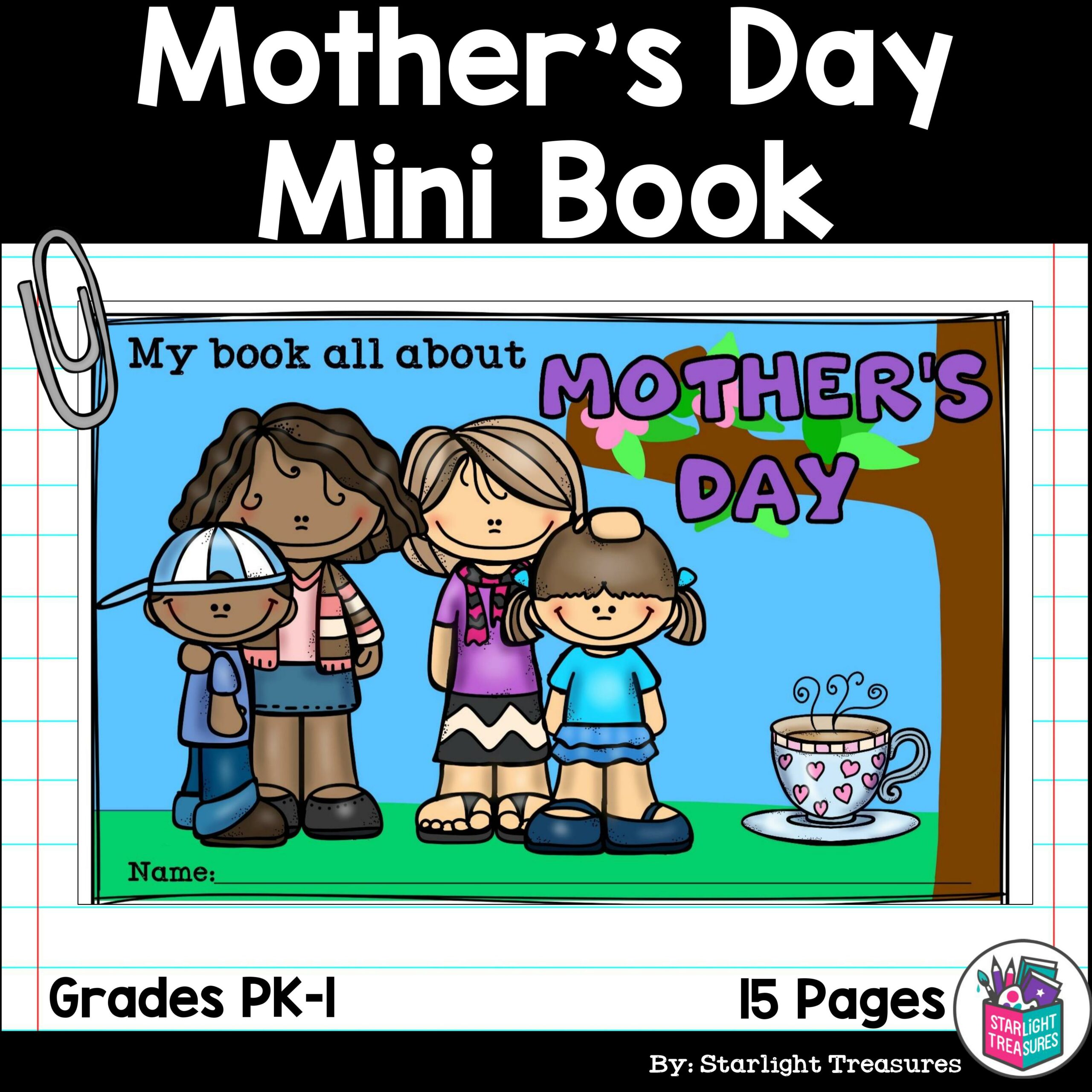 Mother's Day Mini Book for Early Readers | Made By Teachers